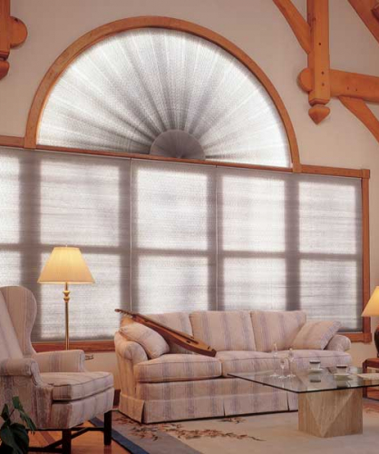 Specialty Shaped Shades – Accent Verticals Window Coverings – Window ...